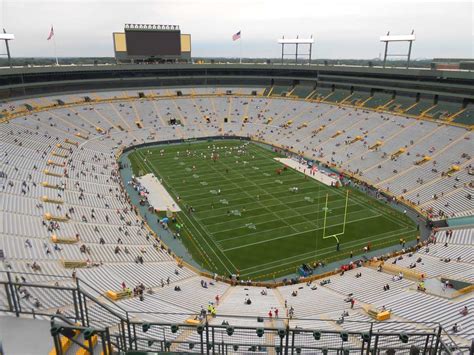 Lambeau Field Seating Chart With Rows Seat Number