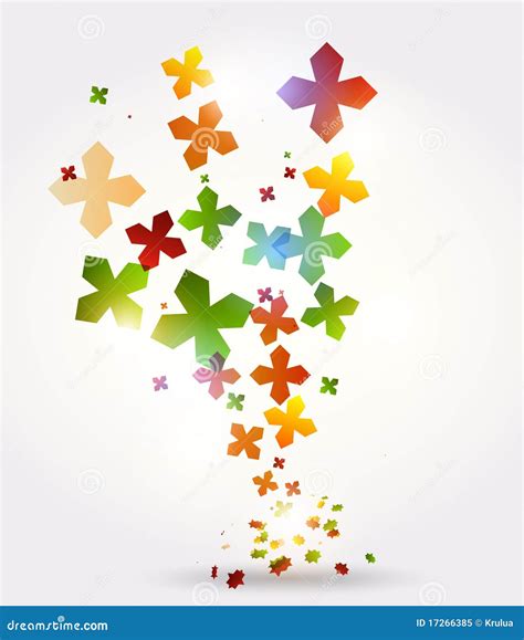 Rainbow Shapes Vector Illustration 45811466
