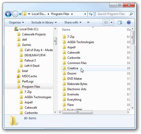 Make The Navigation Pane Easier To Manage In Windows 7