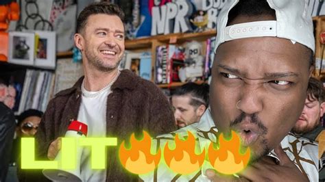 Reacting To Justin Timberlakes Tiny Desk Performance This Was 🔥 Youtube