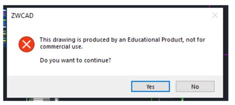 How To Make The Prompt Of Educational Drawing Not Displayed In Zwcad Technical Knowledge Base
