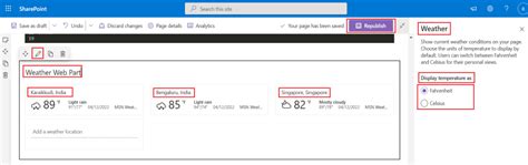 sharepoint online weather web part enjoy sharepoint