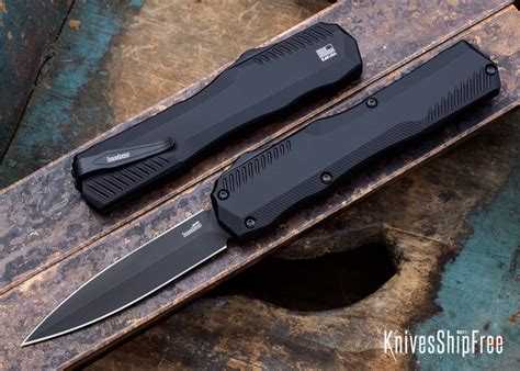 Kershaw Knives Livewire Otf Auto Black Anodized Aluminum Cpm