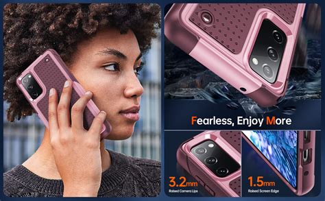 Amazon Com Leyi For Samsung Galaxy S Fe G Case S Fe G Phone Case With Pack Screen