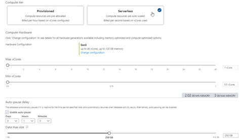 Azure Sql Database Serverless Tier Tim Radney