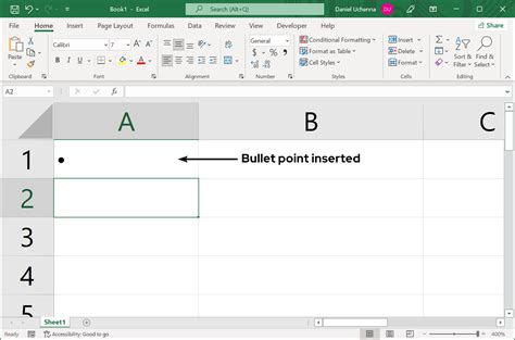 Insert Bullet Points