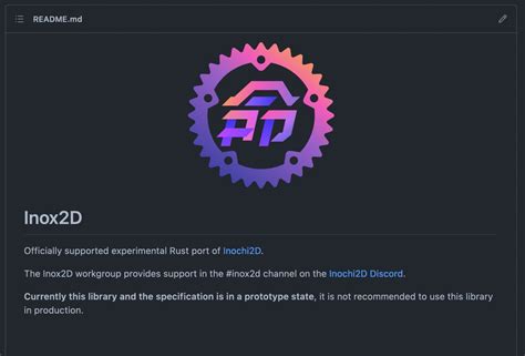 Inochi D On Twitter We Re Happy To Announce That We Ve Made Inox D A Rust Port Of Inochi D A