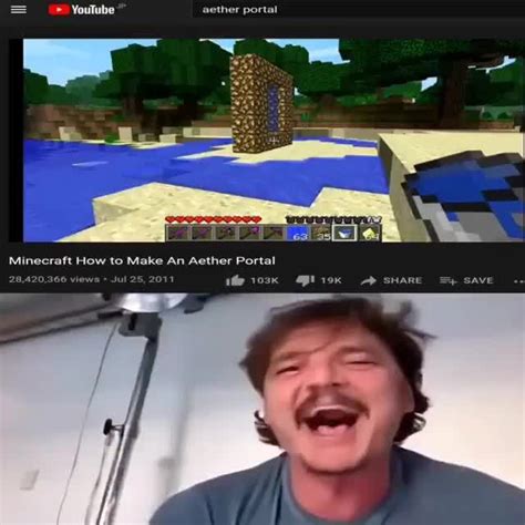 Youtube Aether Portal Minecraft How To Make An Aether Portal Jul 25 2011 Share Save Ifunny
