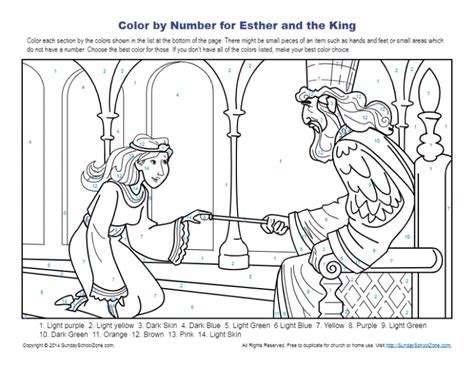 Esther Sunday School Lesson