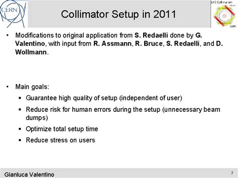 Improving Collimator Setup Efficiency G Valentino R W