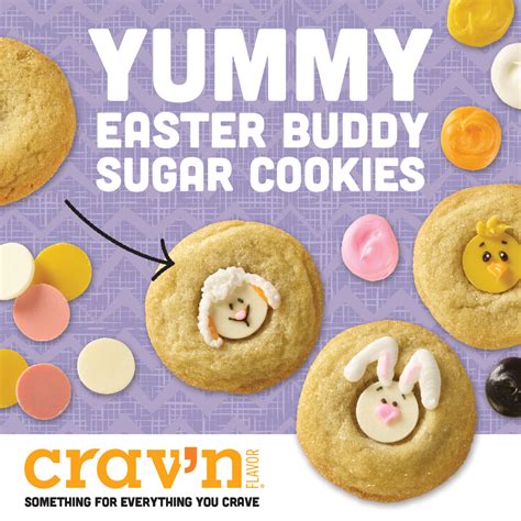 Yummy Easter Buddy Sugar Cookies Brookshire Brothers