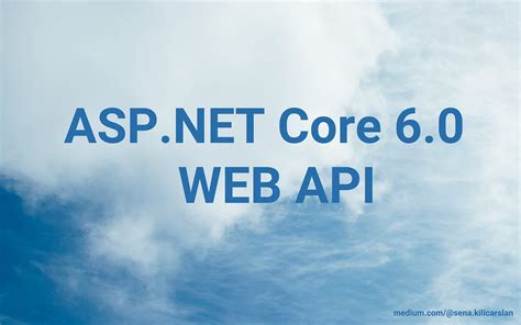 Build A Restful Web Api With Aspnet Core 6 By Sena Kılıçarslan