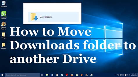 How To Move Downloads Folder To Another Drive In Windows 10 And Windows