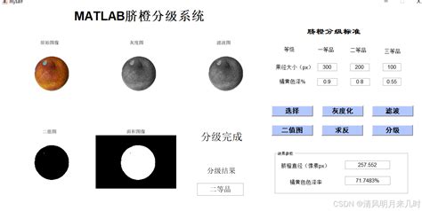 Matlab水果分级系统matlab水果大小分级处理代码 Csdn博客