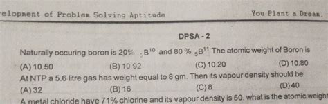 Elopment Of Problem Solving Aptitude You Plant A Drean Dpsa 5 Naturally