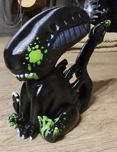 Chibi Xenomorph Figures By Sugarpaws3d Makerworld Download Free 3d Models