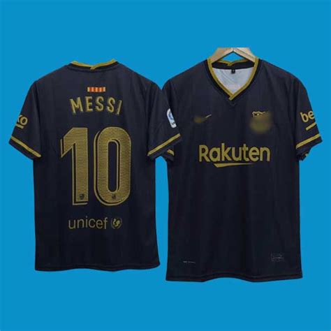 Messi Barcelona 2020 21 Away Jersey Retro Jersey Cyberried Store