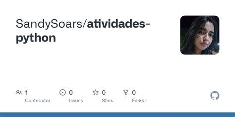 Github Sandysoars Atividades Python