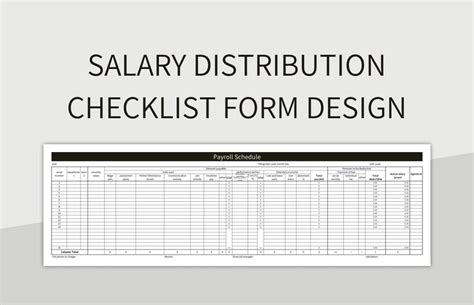 Free Distribution Templates For Google Sheets And Microsoft Excel