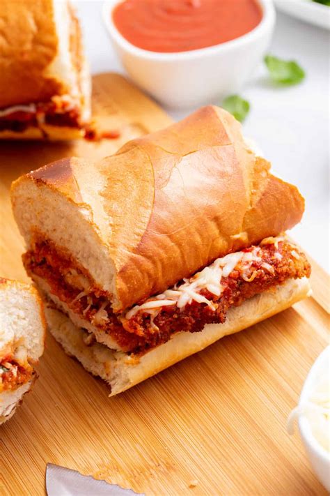 Italian Chicken Parmesan Sandwich