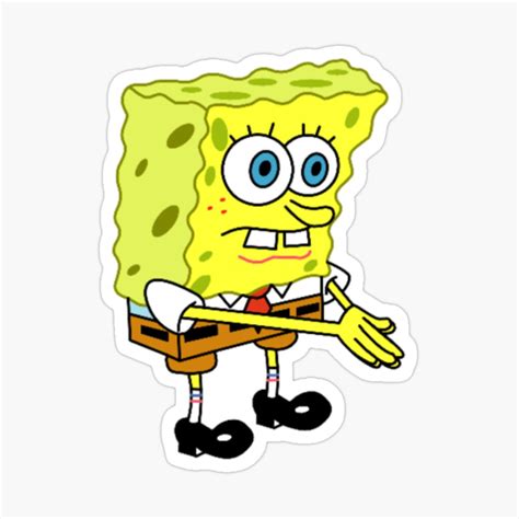 Spongebob Sticker Hmmm Sticker Png By Eledwino On 58 Off