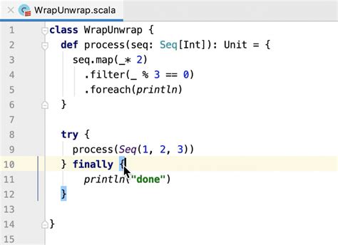 在编辑器中使用 Scala 代码 IntelliJ IDEA 中文网