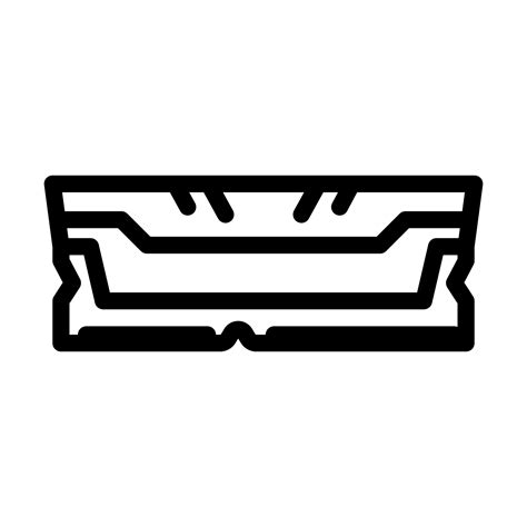 Ram Computer Part Line Icon Vector Illustration 17464628 Vector Art At Vecteezy