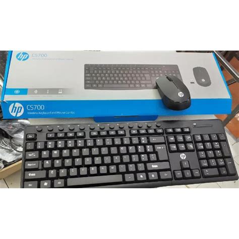 HP CS700 Wireless Keyboard And Mouse Combo PC Laptop Original Daraz Pk