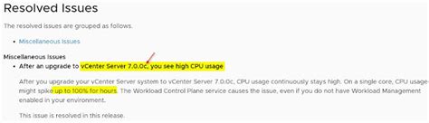 vCenter Server High CPU Usage 不自量力 の Weithenn