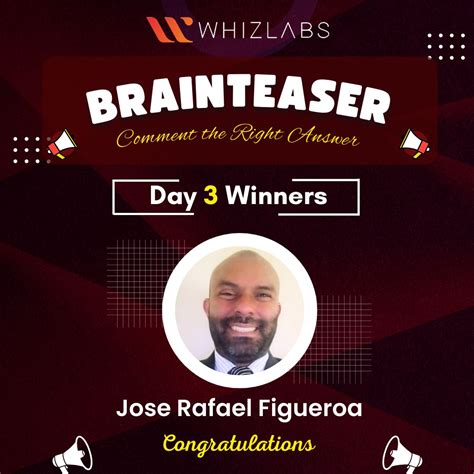 Whizlabs On Linkedin September2023 Brainteaser Brainteaser Winnerannouncement Giveaway…