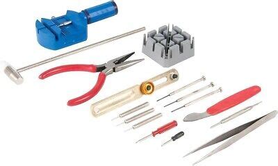 Kit Professionale Per Riparazione Orologi Occhiali 16 Pz Con Cacciaviti E Pinze Ebay