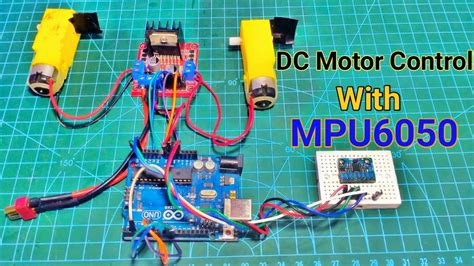 How To Control Dc Motor With Mpu6050
