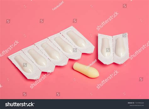 Suppository Vaginal Rectal Pills Foto Stock 1101995264 Shutterstock