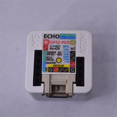 Kit De Desenvolvimento Atom Echo Smart Speaker Bluetooth Wi Fi Internet M5stack Esp32 Oficial