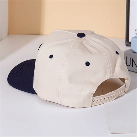 Game Day Message Embroidered Five Panel Canvas Snapback Baseball Cap