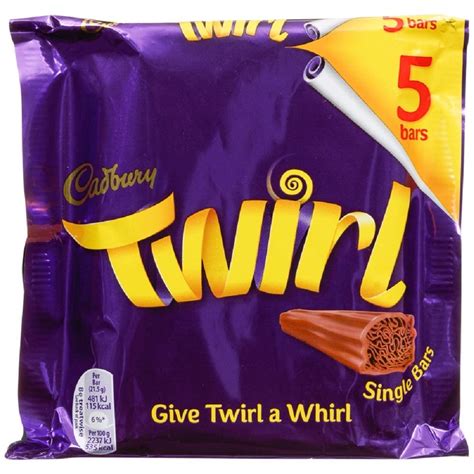 Cadbury Twirl 5 Pack 1075g