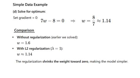 L2 Regularization For Deep Learning With Example Pptx