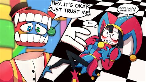 Pomni X Caines Amazing Digital Carnival Carnival Au The Amazing