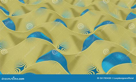 Tropic Background With Gyroid Graphical Texture Pattern Royalty Free Illustration Tropic Background With Gyroid Graphical Texture Pattern Royalty Free Illustration