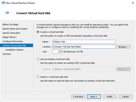 How To Create And Configure VMs In Windows Server Hyper V