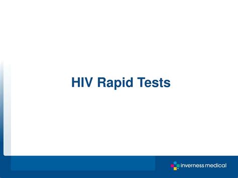 PPT Rapid HIV Tests Recommendations For Testing Awareness PowerPoint Presentation ID 614847
