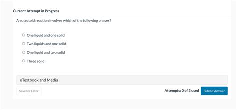 Solved Current Attempt In Progressa Eutectoid Reaction