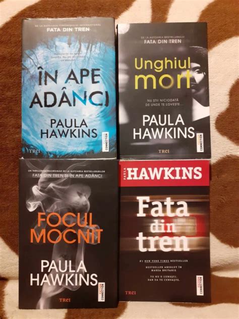 Fata Din Tren In Ape Adanci Focul Mocnit Unghiul Mort Paula Hawkins Vol Okazii Ro