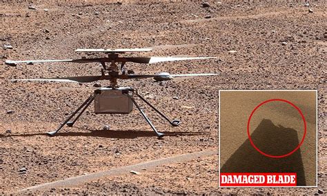Nasas Historic Mars Helicopter Ingenuity Crashes Into Red Planet