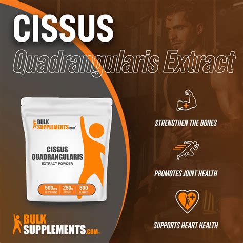 Cissus Quadrangularis Capsules Natural Herbal Supplement