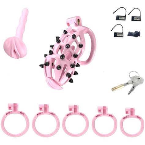 Male Chastity Cage Lightweight Cock Cage Resin Chastity Devices Adult