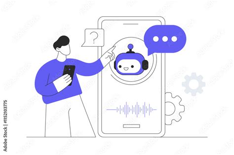 Chat Bot Virtual Ai Assistant Online Customer Support Talking With