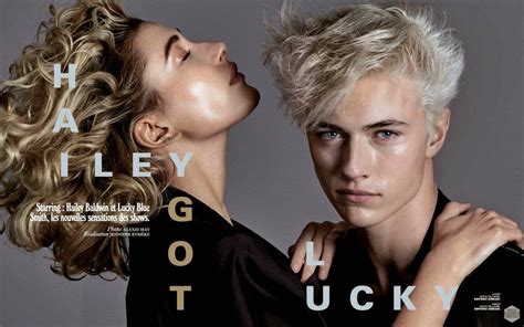 Lucky Blue Smith Para Jalouse Magazine Abril 2015 Male Fashion Trends