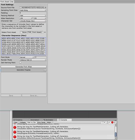 Table Of General Standard Chinese Characters Unity Engine Unity