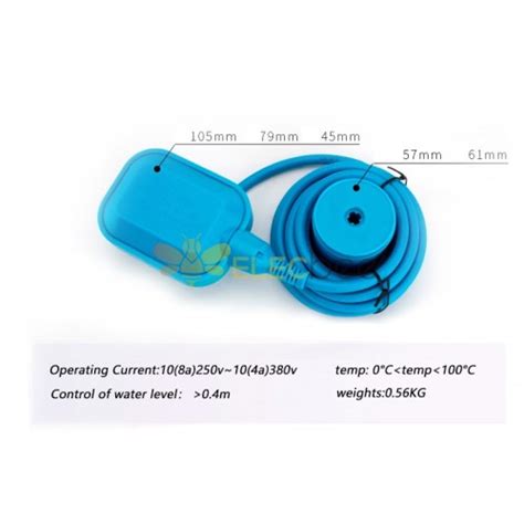 Elecbee Float Switch Water Level Controller Pumping Level Gauge Water